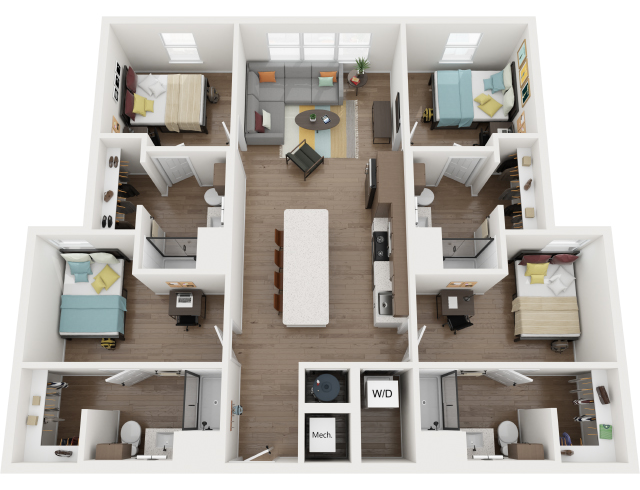 Floor Plans | The Rive Bloomington